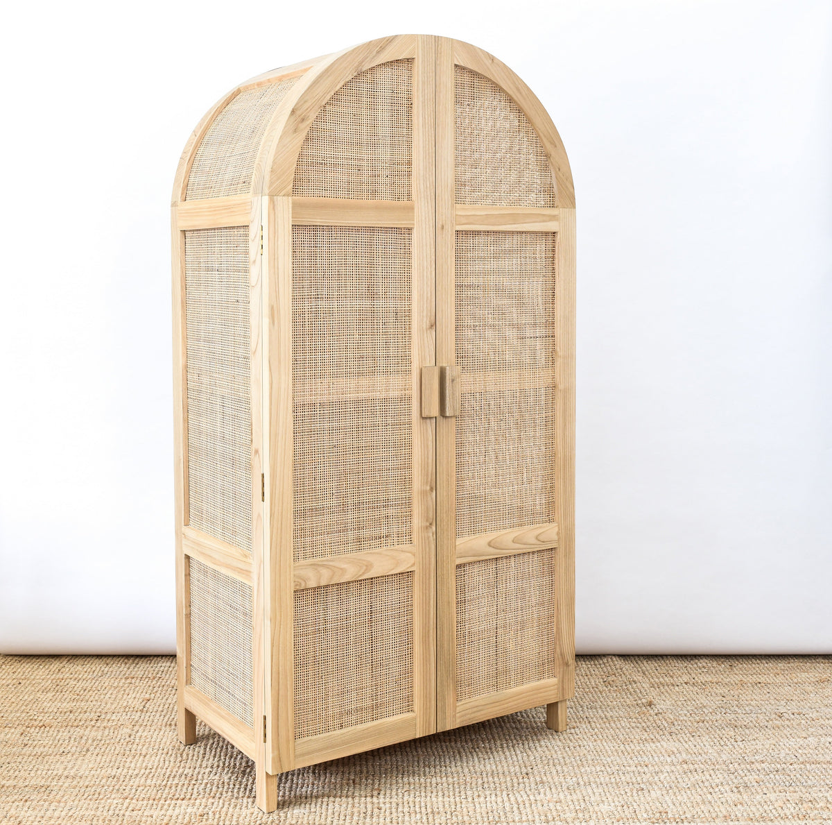 IXCHEL ARCH CUPBOARD WITH HANGING RAIL – ZEPHYR HOME